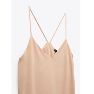 Zara | Dresses | Zara Basic Dress With Straps | Poshmark